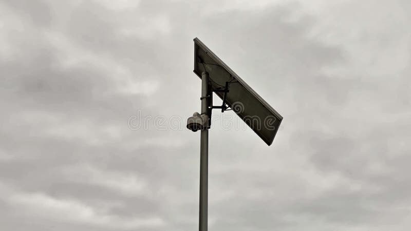 Solarpowered Security Lights Stock Footage & Videos - 1 Stock Videos