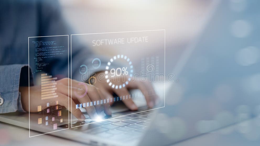 Installing Updates Stock Illustrations – 257 Installing Updates Stock ...