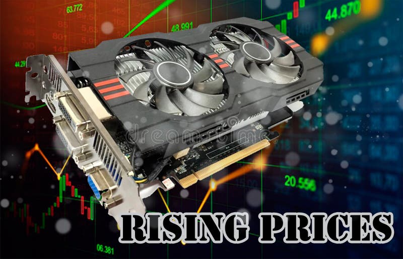 Installing Video Card in an Open Case of Personal Computer Stock Photo ...