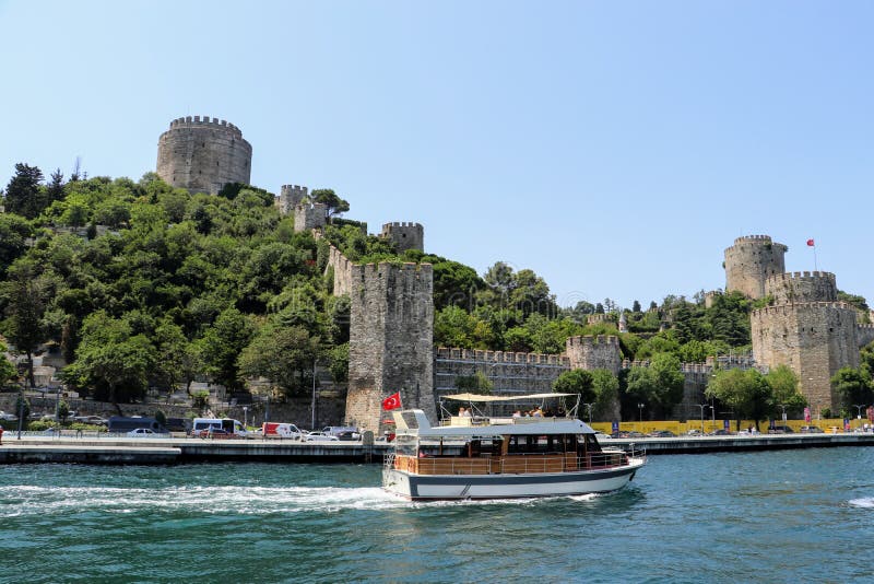 Instanbul View from the Bosphorus Editorial Photography - Image of ...