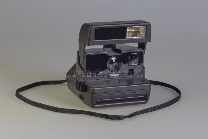 The Instant Camera is Ready for Work Stock Photo - Image of electronics ...
