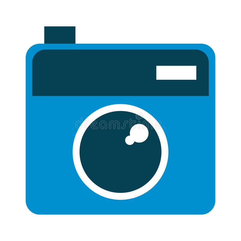 Instant camera symbol stock vector. Illustration of recording - 139192747