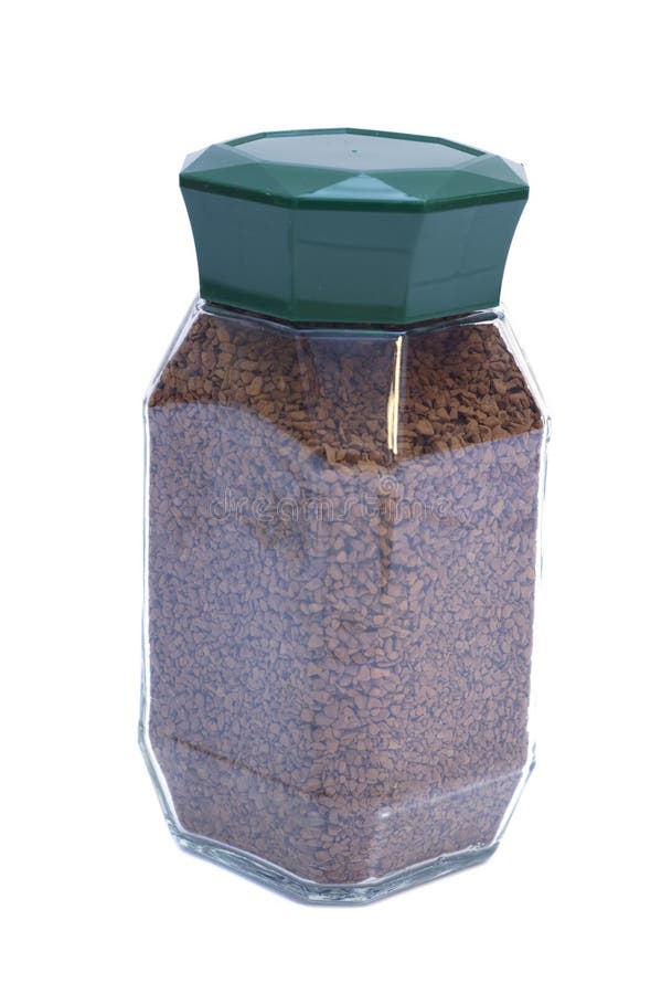 Instant Coffee in Glass Pot Stock Image - Image of drink, coffee: 94810639
