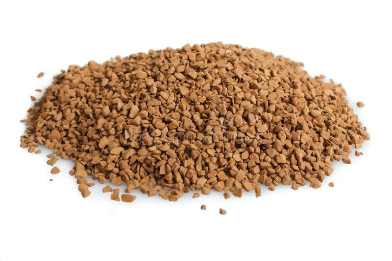 Instant coffee grains stock image. Image of natural - 137308689