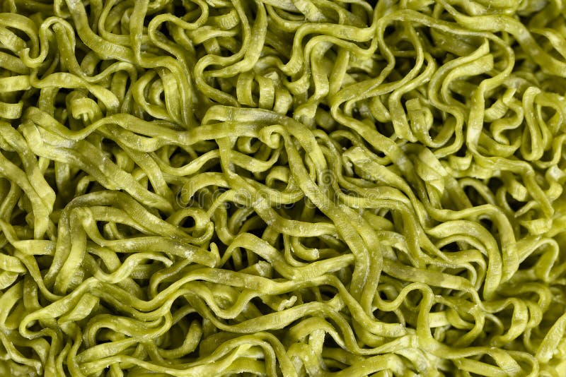 Instant Green Noodles Texture, Food Background Stock Photo - Image of ...