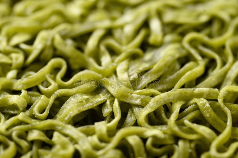 Instant Green Noodles Texture, Food Background Stock Image - Image of ...