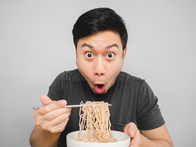 Instant Noodle Surprisingly Delicious. Stock Photo - Image of breakfast ...