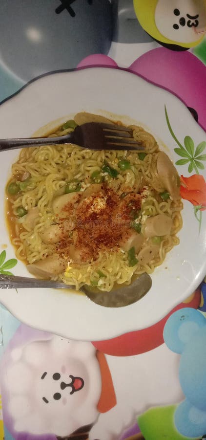 Instant Noodles are the Best Food Stock Image - Image of spaghetti ...