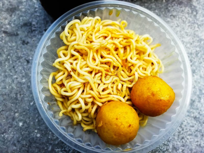 Instant Noodles from a Convenience Store Stock Image - Image of asian ...