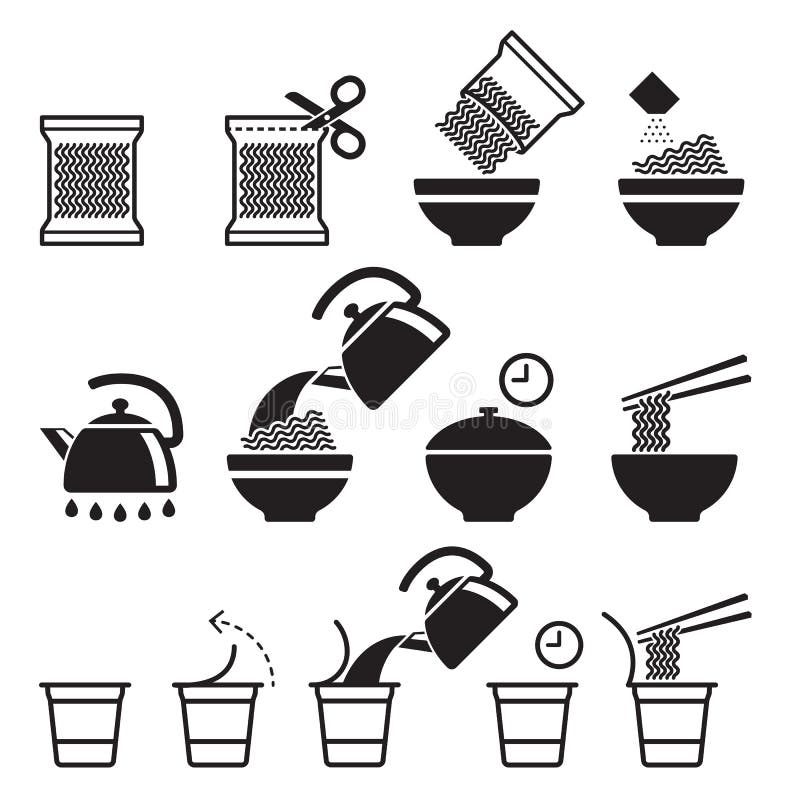 Noodles Stock Illustrations – 95,394 Noodles Stock Illustrations ...