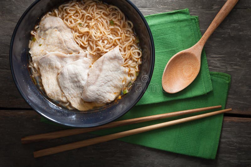Instant noodles stock photo. Image of broth, cooking - 52139168