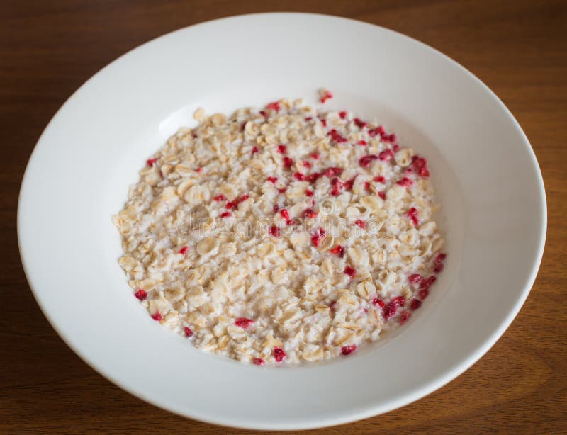 Instant oatmeal. stock image. Image of plate, cereal - 38035101