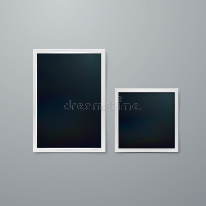 Instant photo frames. stock vector. Illustration of frame - 80130085