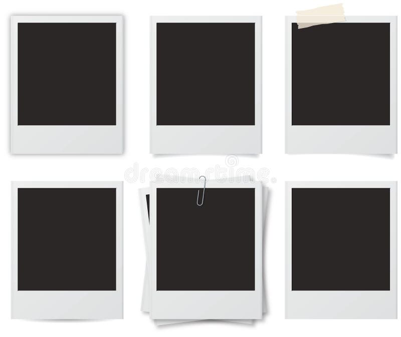 Picture Frames - Insert Your Image Stock Illustration - Illustration of ...