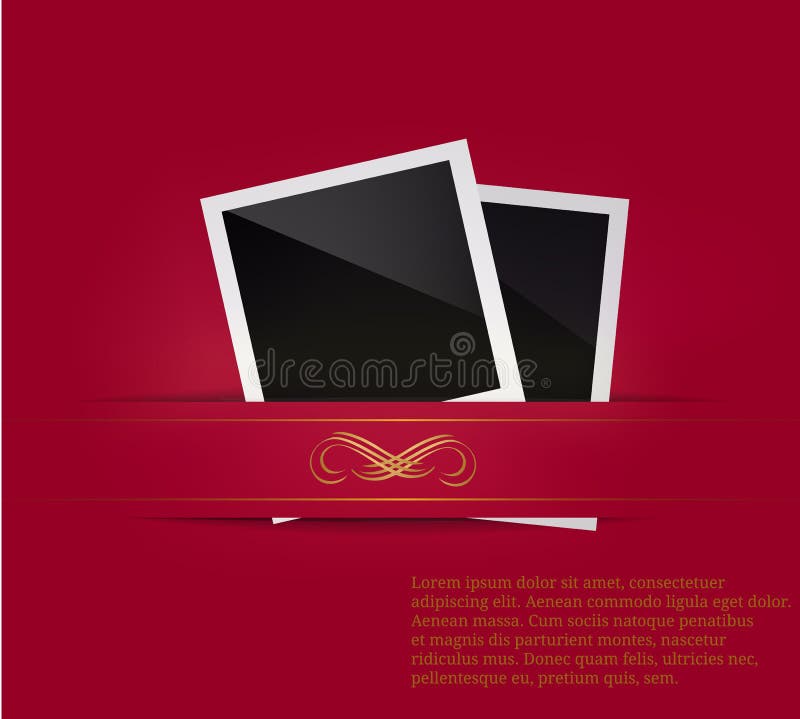 Instant photo stock illustration. Illustration of abstract - 30769104