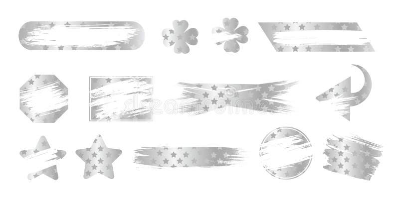 Instant Scratch Off Lottery Win Card Ticket Shapes Set with Scrape ...