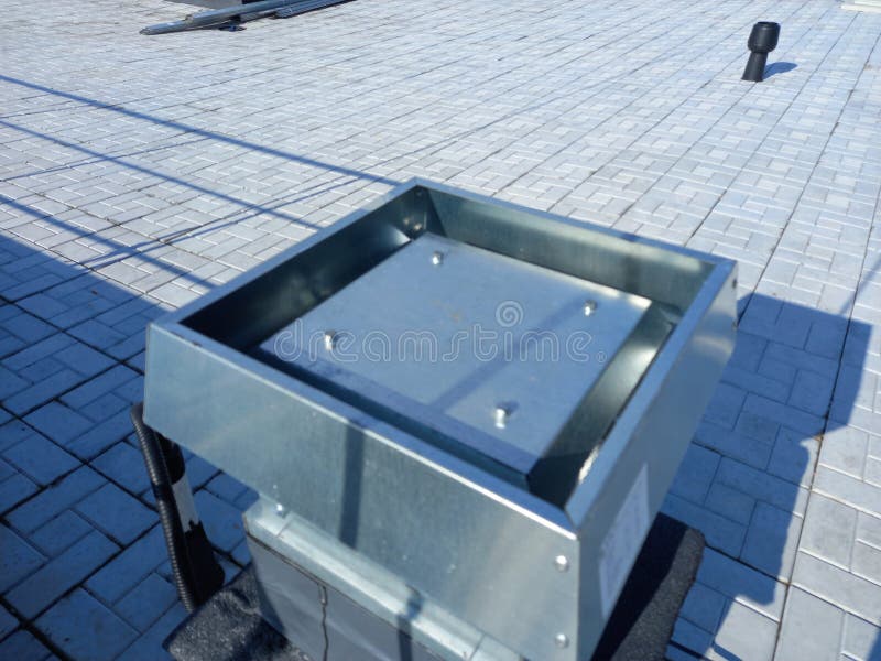 Smoke extraction fan stock image. Image of large, structures - 231386673