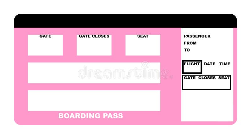 Instapkaart stock illustratie. Illustration of instappen - 11247357