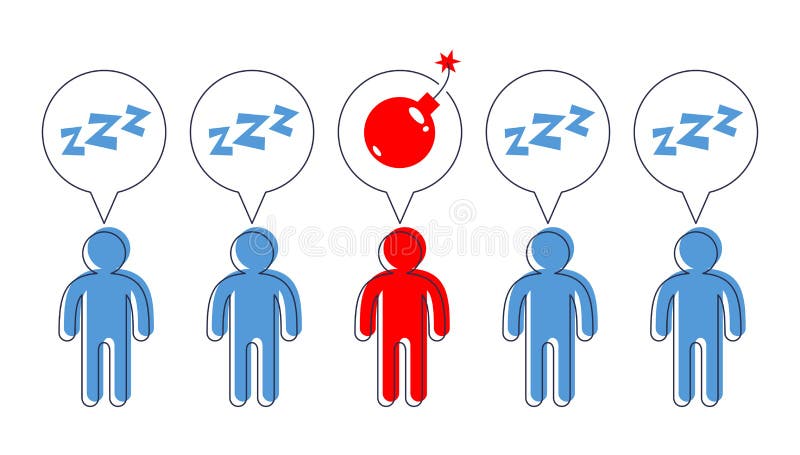 Instigator vector concept. stock vector. Illustration of speak - 198344852