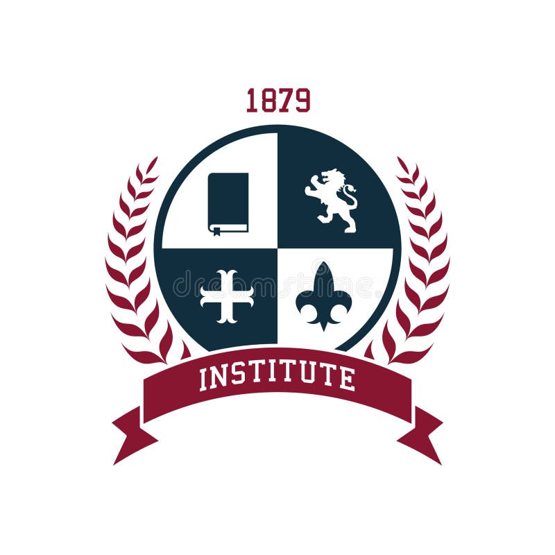 Institute Logo Element. Vector Illustration Decorative Design Stock ... Institute Logo Element. Vector Illustration Decorative Design Stock ...