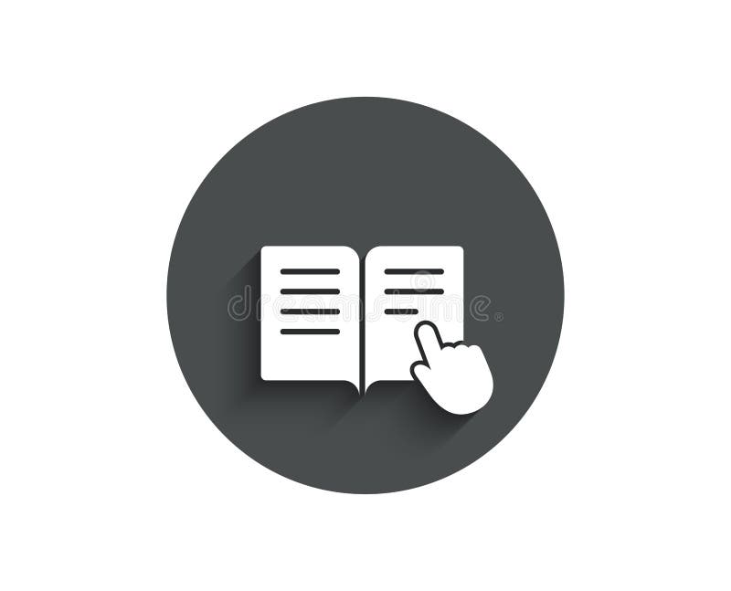 Instruction Book Simple Icon. Education Symbol. Stock Vector ... Instruction Book Simple Icon. Education Symbol. Stock Vector ...