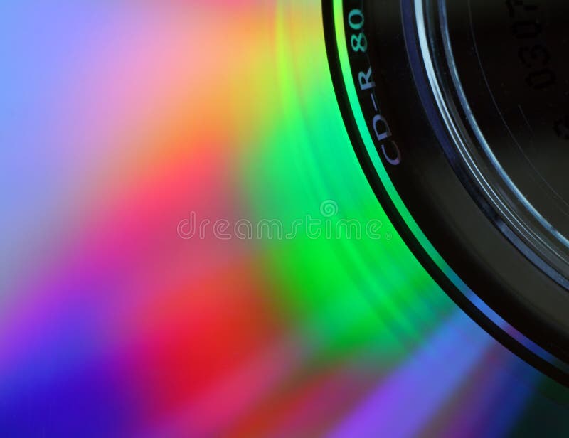 Instruction-macro D'une Surface De Disque Compact, Avec Le Diagramme ...