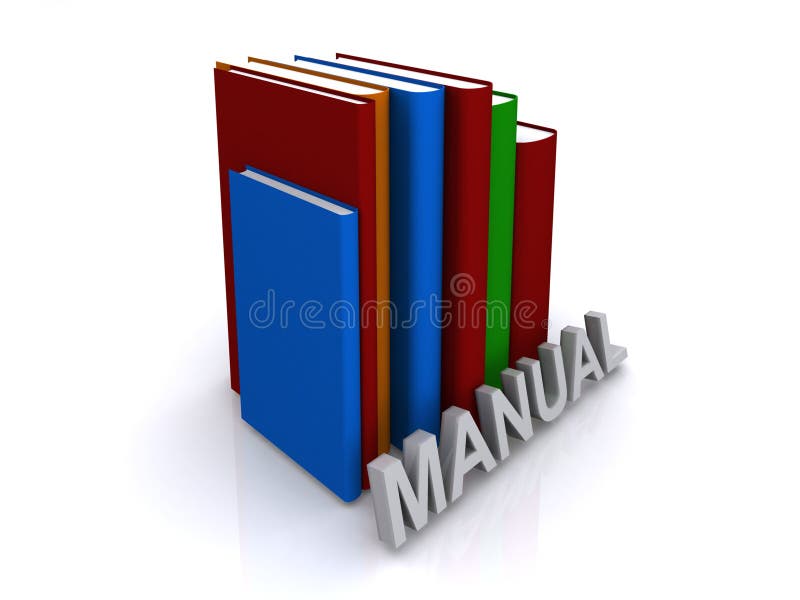 Instruction manuals stock illustration. Illustration of books - 28138737