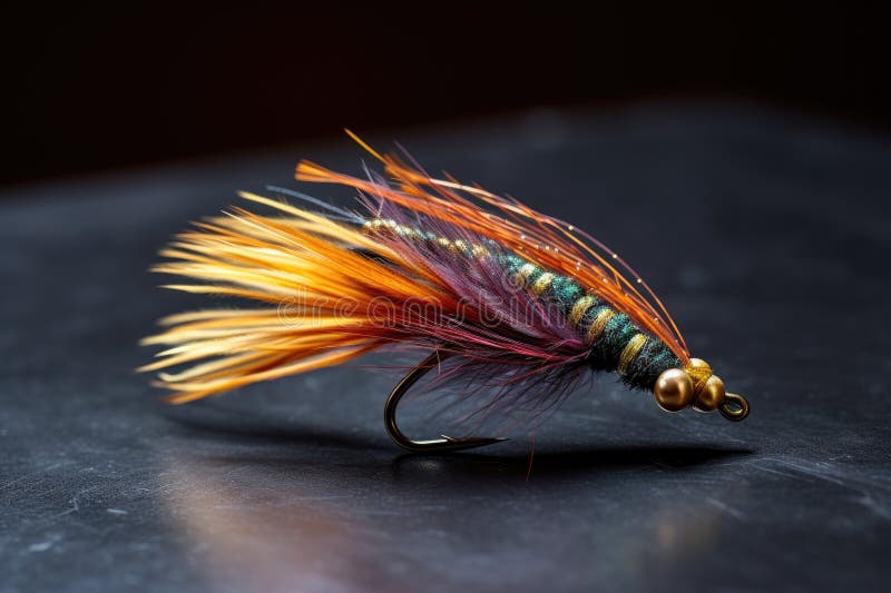 Instructional Step-by-step Fly Tying Process Stock Image - Image of ...