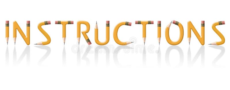 Instructions Word Stock Illustrations – 1,443 Instructions Word Stock ...
