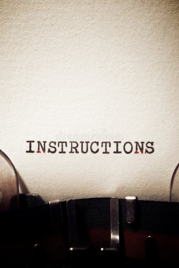 Instructions concept view stock image. Image of advice - 203782959