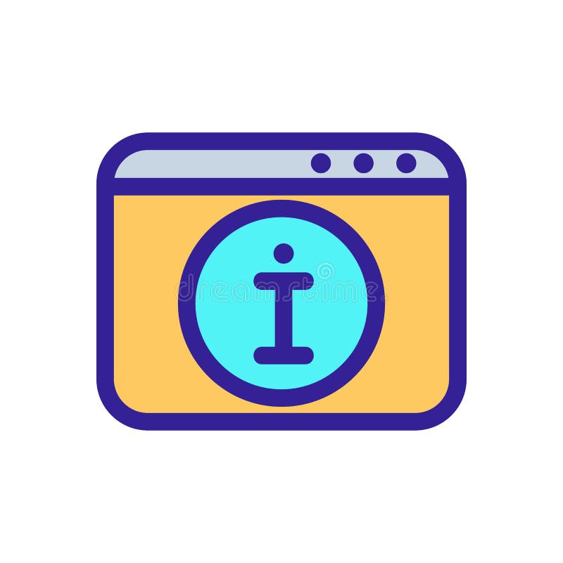 Instructions To Use the Vector Icon. Isolated Contour Symbol ...