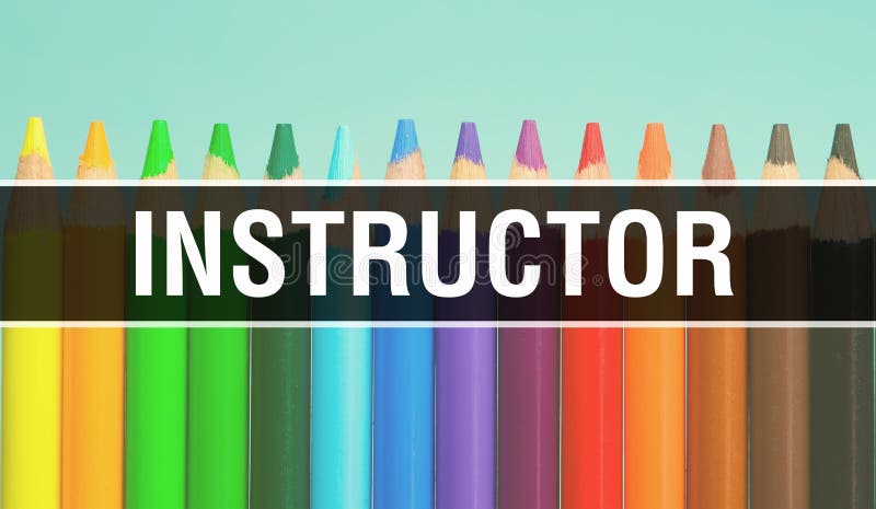 Instructor Concept with Education and Back To School Concept. Creative ...
