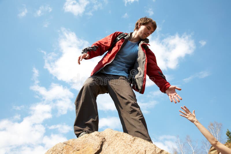 Someone Helping Hiking Stock Photos - Free & Royalty-Free Stock Photos ...