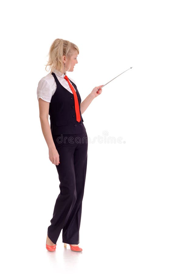 Instructor with pointer stock photo. Image of leader - 38736974