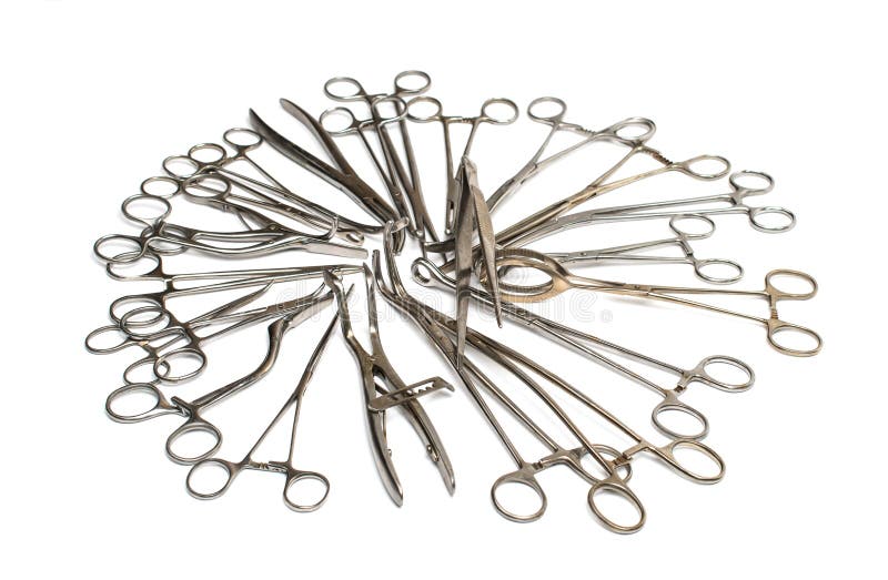 Instrument chirurgical image stock. Image du groupe, support - 14861245