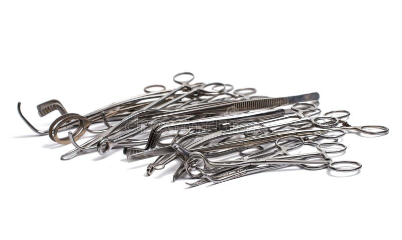 Instrument chirurgical image stock. Image du métallique - 14875443