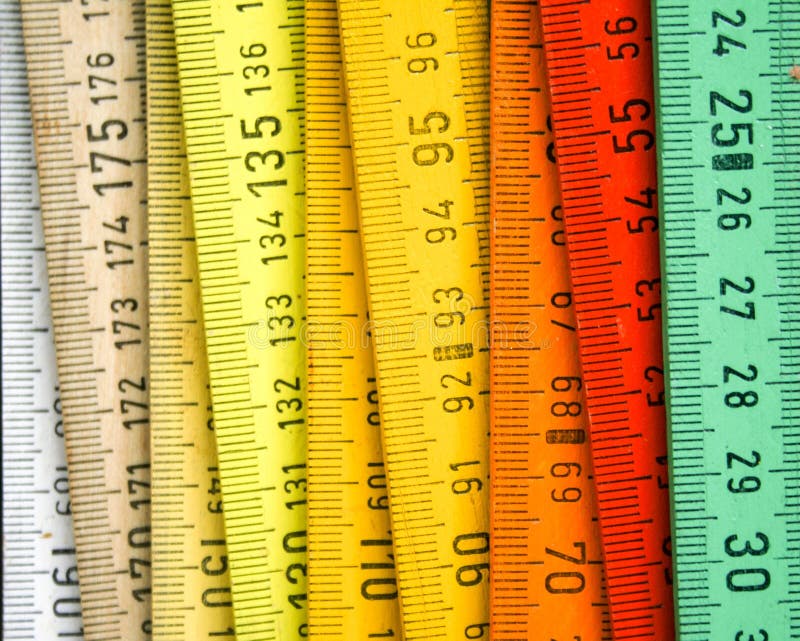 Instrument De Mesure De Longueur Photo stock - Image of coloré, mesure ...