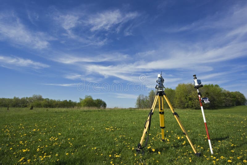 Instrument in the field stock photo. Image of illinois - 10583344