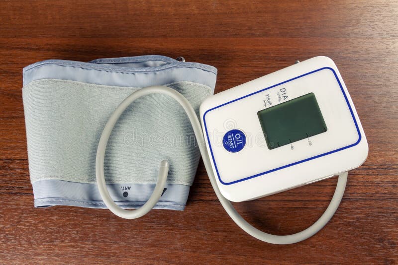 Instrument for Measuring Blood Pressure in Humans Stock Image - Image ...