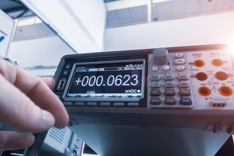 Instrument for Measuring Inductance, Capacitance and Resistance Stock ...