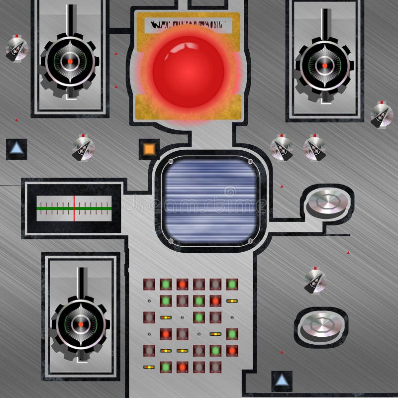 Instrument panel stock illustration. Illustration of tech - 13971993