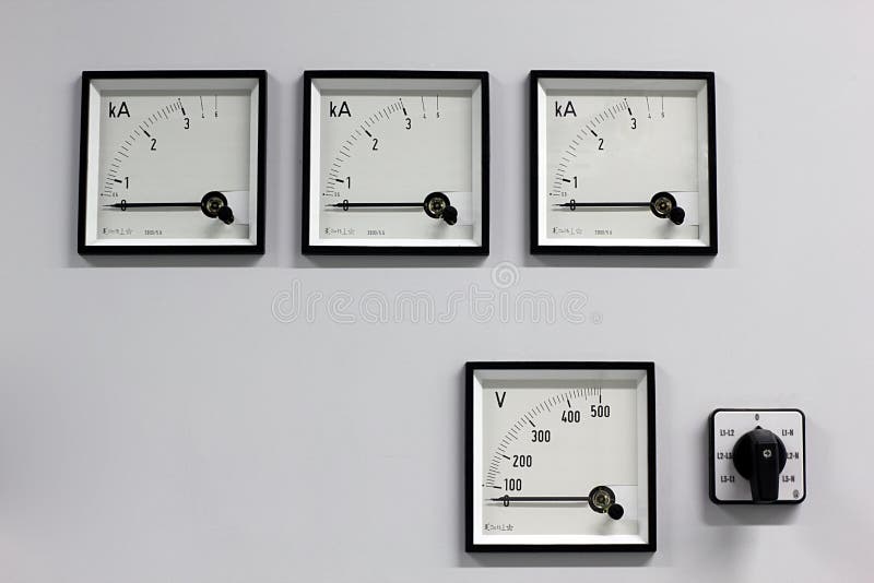 Current measurement stock photo. Image of electrician - 55636528