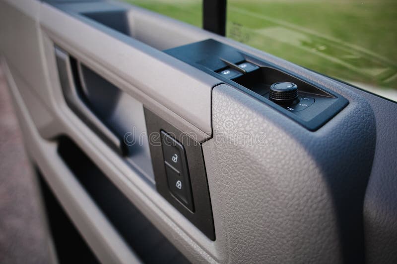 Instrument Panel on the Driver S Door Stock Image - Image of control ...