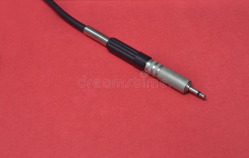Instrument plug stock image. Image of cable, communication - 56131377