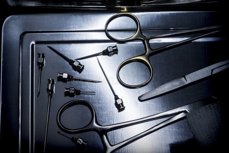 Instrumental Surgical in Operating Room Stock Image - Image of health ...