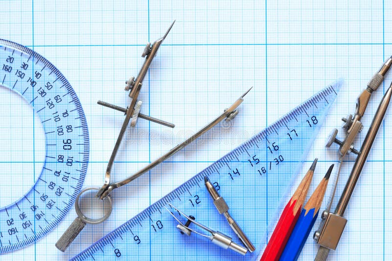 Instrumento de dibujo foto de archivo. Imagen de bosquejo - 61136908