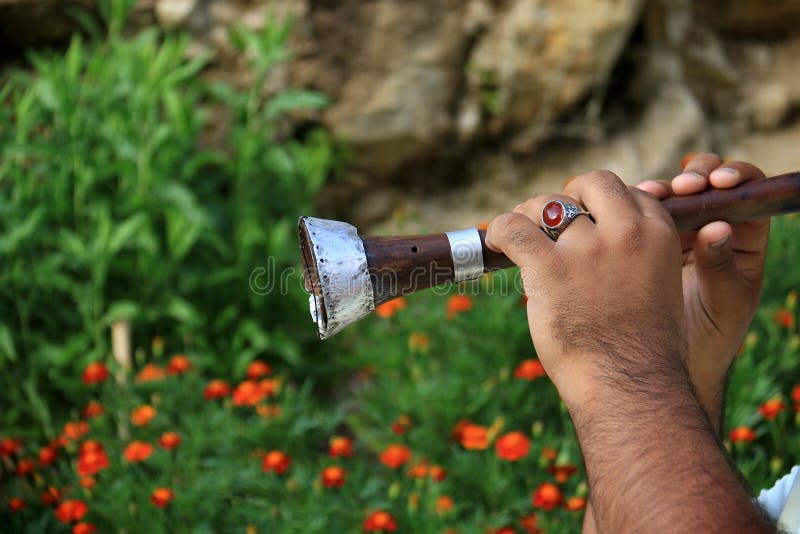 Instrumento Musical De Mizmar Foto de archivo - Imagen de hombre ...