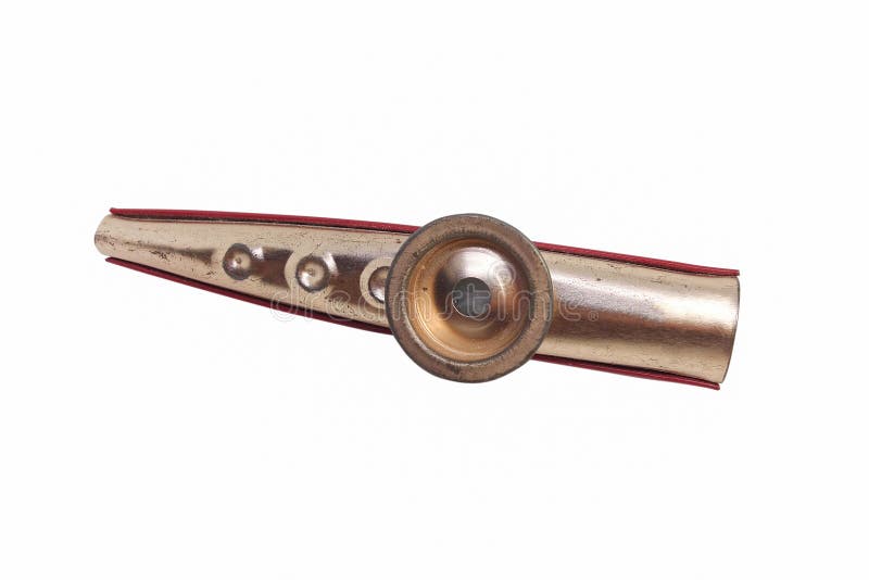 Instrumento Musical Del Kazoo Aislado Foto de archivo - Imagen de flujo ...