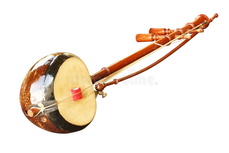 Instrumento Musical Del Violín Tailandés Imagen de archivo - Imagen de ...