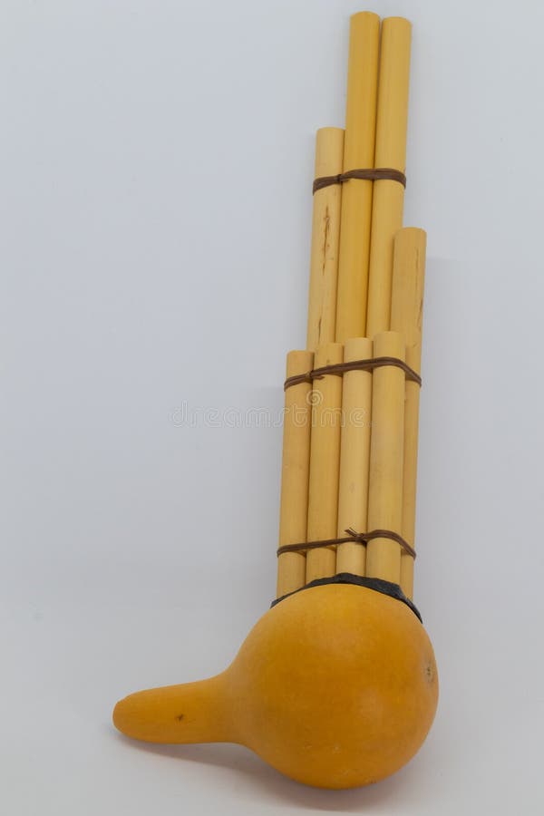 Instrumento Musical Tradicional Chamado Sompoton Foto de Stock - Imagem ...